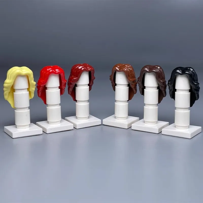 MOC-City-Figures-Hair-Hairstyle-Building-Blocks-Body-Parts-Accessories ...