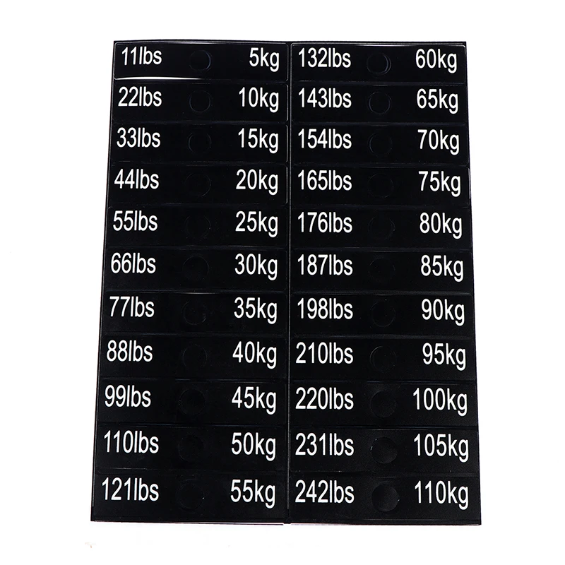 1-Sheet-Weight-Sticker-Labels-for-Gym-Equipment-Accessories-Power ...