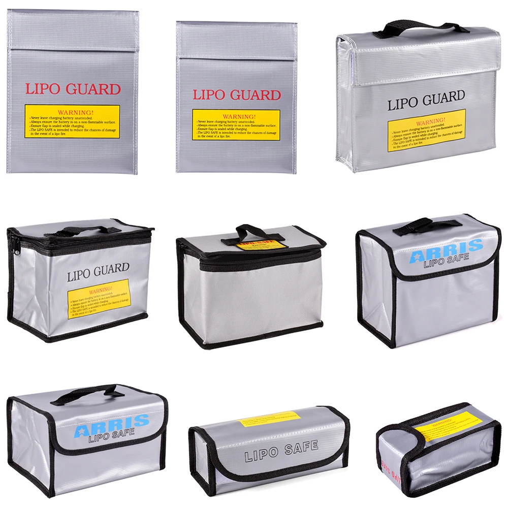 Lipo-Fireproof-bag-Lipo-Bag-Guard-Battery-Safe-Bag-Fireproof-for-RC-Car ...