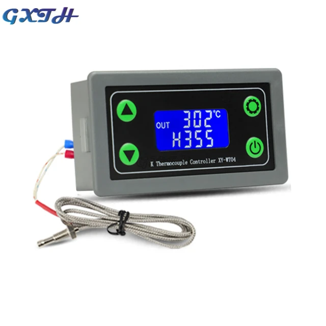 K-type Thermocouple High Temperature Controller -99~999℃ WIFI Remote ...