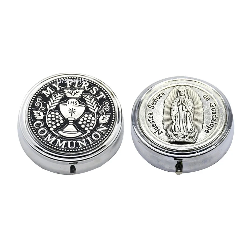 Holy Grail Jewelry Box Vintage Metal Rosaries Necklaces Organizers ...