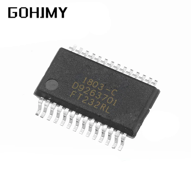 Ft232rl ft232r ft232 usb para serial uart SSOP 28 circuitos integrados ...