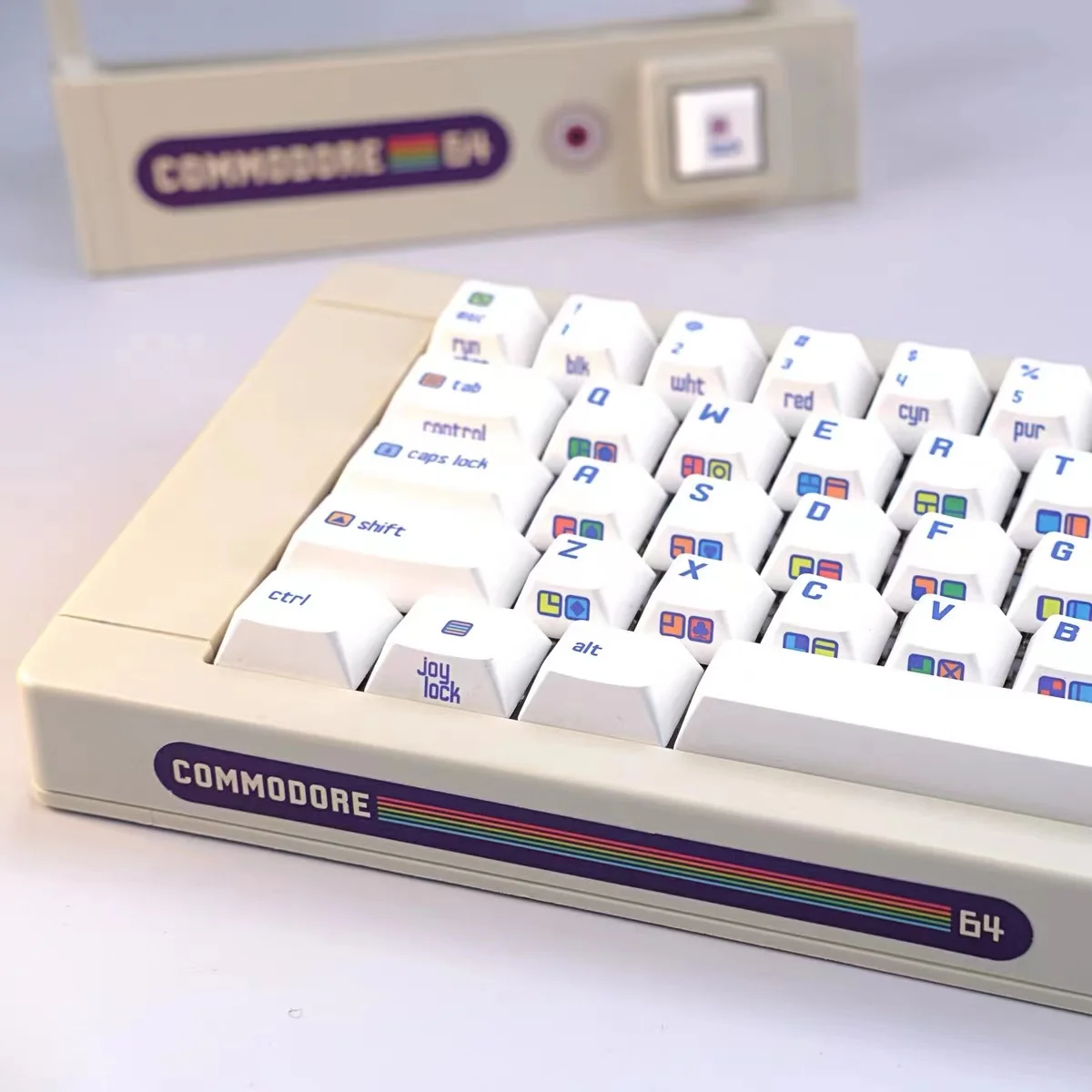 Keycap-Set-for-Mechanical-Keyboard-Commodore-64-Theme-ISO-and-Mac ...