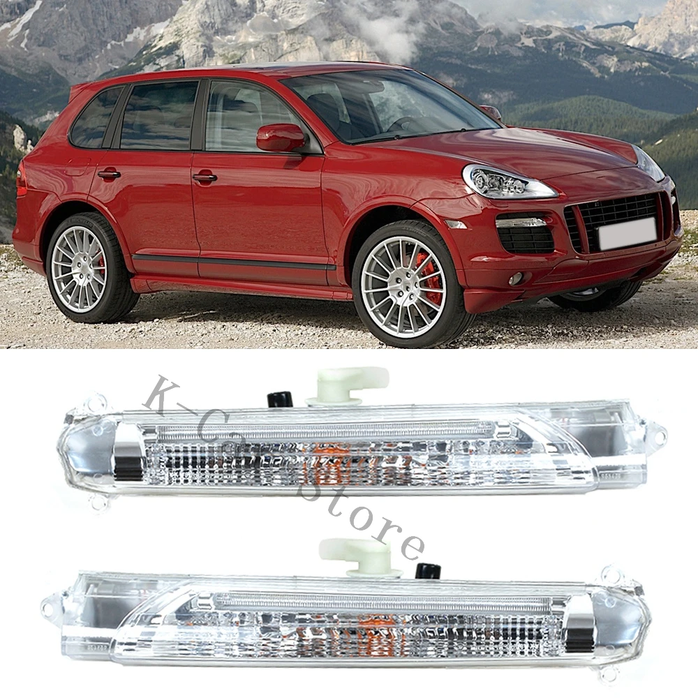 Car-Daytime-Running-Driving-Light-Front-Bumper-LED-Fog-Lamp-For-Porsche ...