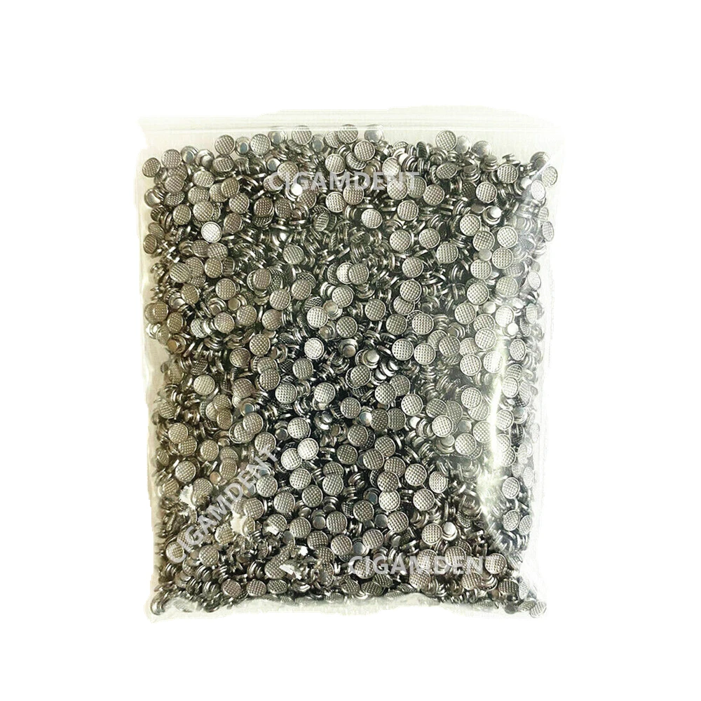 Dental-Orthodontic-Lingual-Button-Bondable-Round-Mesh-Base-Bond-Bonding ...