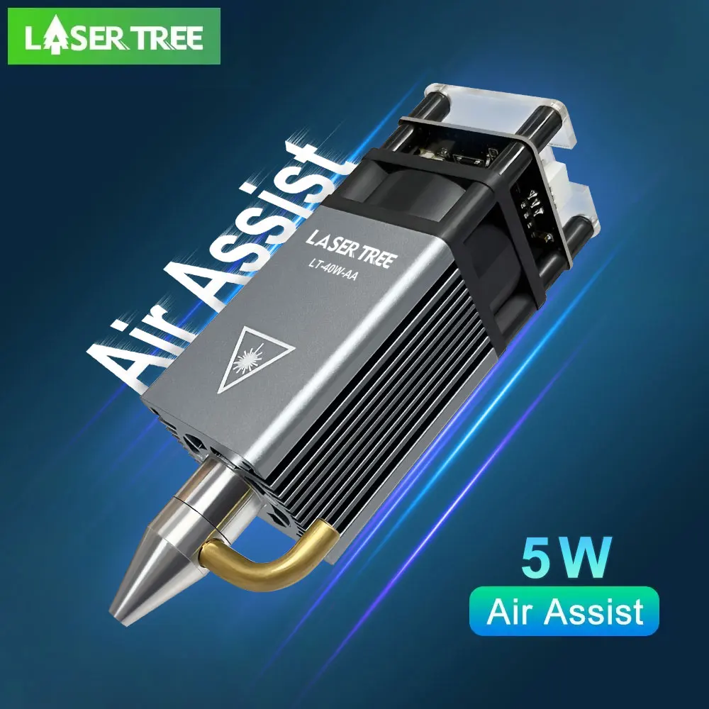 LASER-TREE-M-dulo-Laser-com-Air-Assist-Foco-Fixo-Luz-Azul-TTL-Cabe-a ...