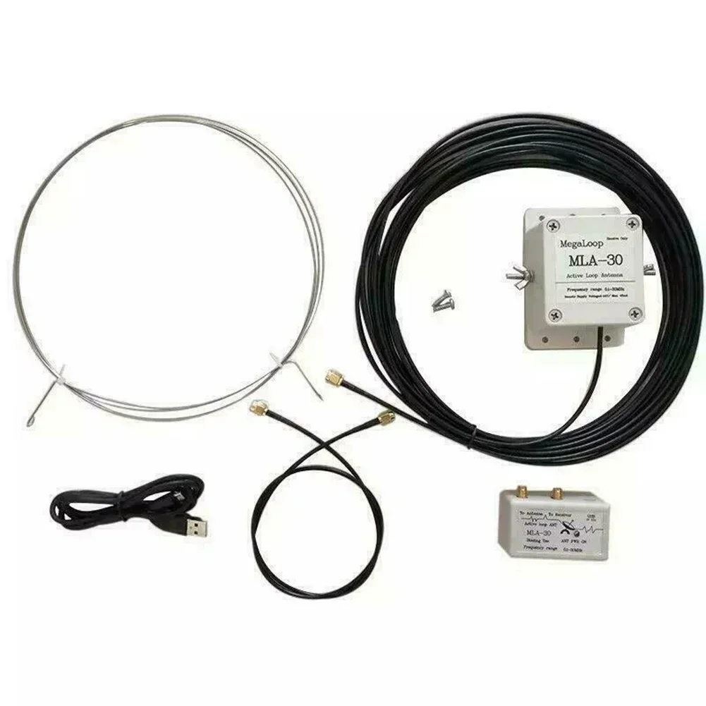 Antenna-Amplifier-MLA-30-0-5MHz-30MHz-Ring-Active-Receive-Antenna-USB ...