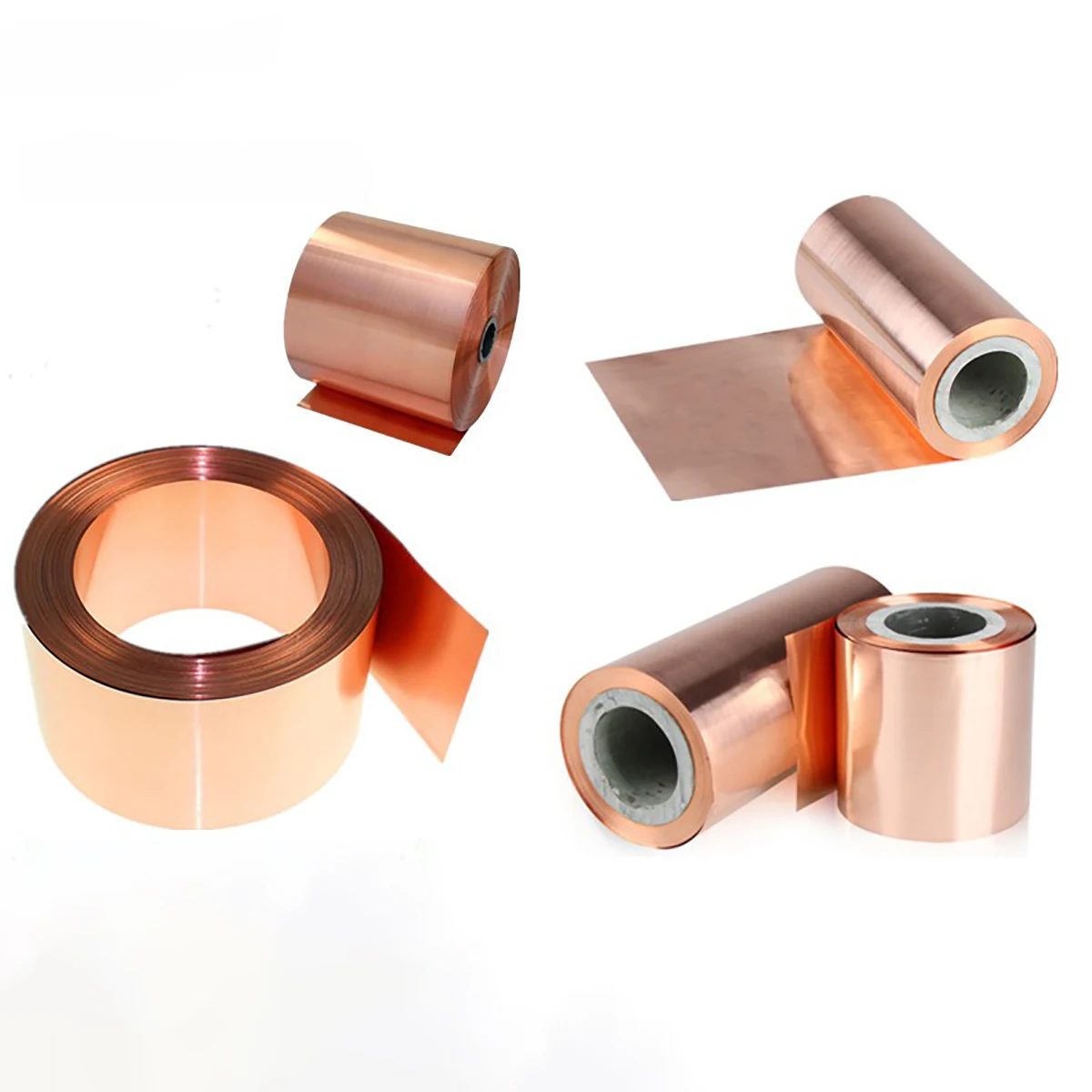 1meter T2 Copper Sheet Belt Roll Pure Red Copper Plate 0.05~1mm Ultra ...