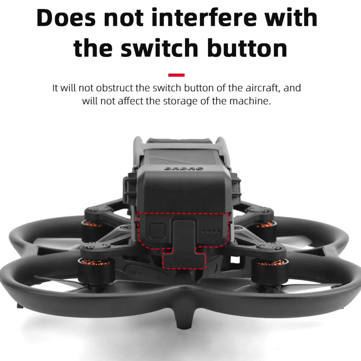 Anti-Falling Battery Buckle Fixed Holder For DJI Avata