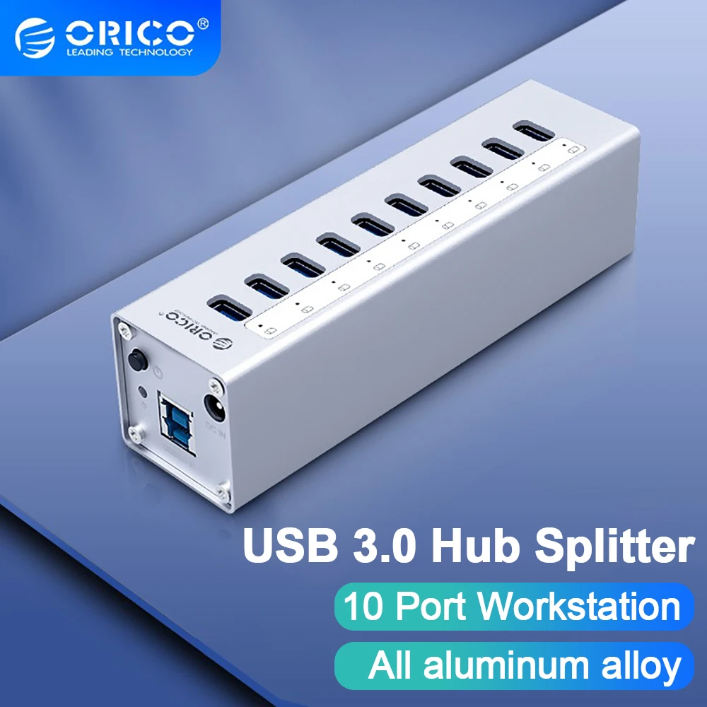 ORICO-10-port-USB3-0-hub-splitter-multi-port-HUB-expansion-expansion ...