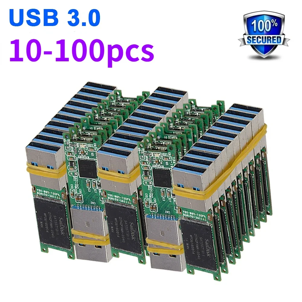 10-100pcs-USB128GB-3-0-Semi-finished-Chip-USB-Flash-Drive-Pendrive ...