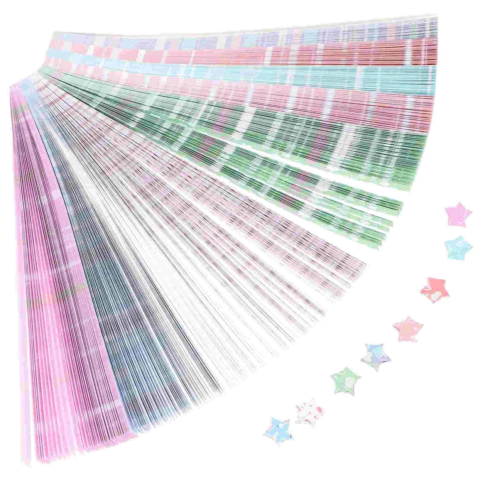 1080-Pcs-Origami-Kids-Presents-DIY-Star-Paper-Strip-Stars-for-Hand-Love ...