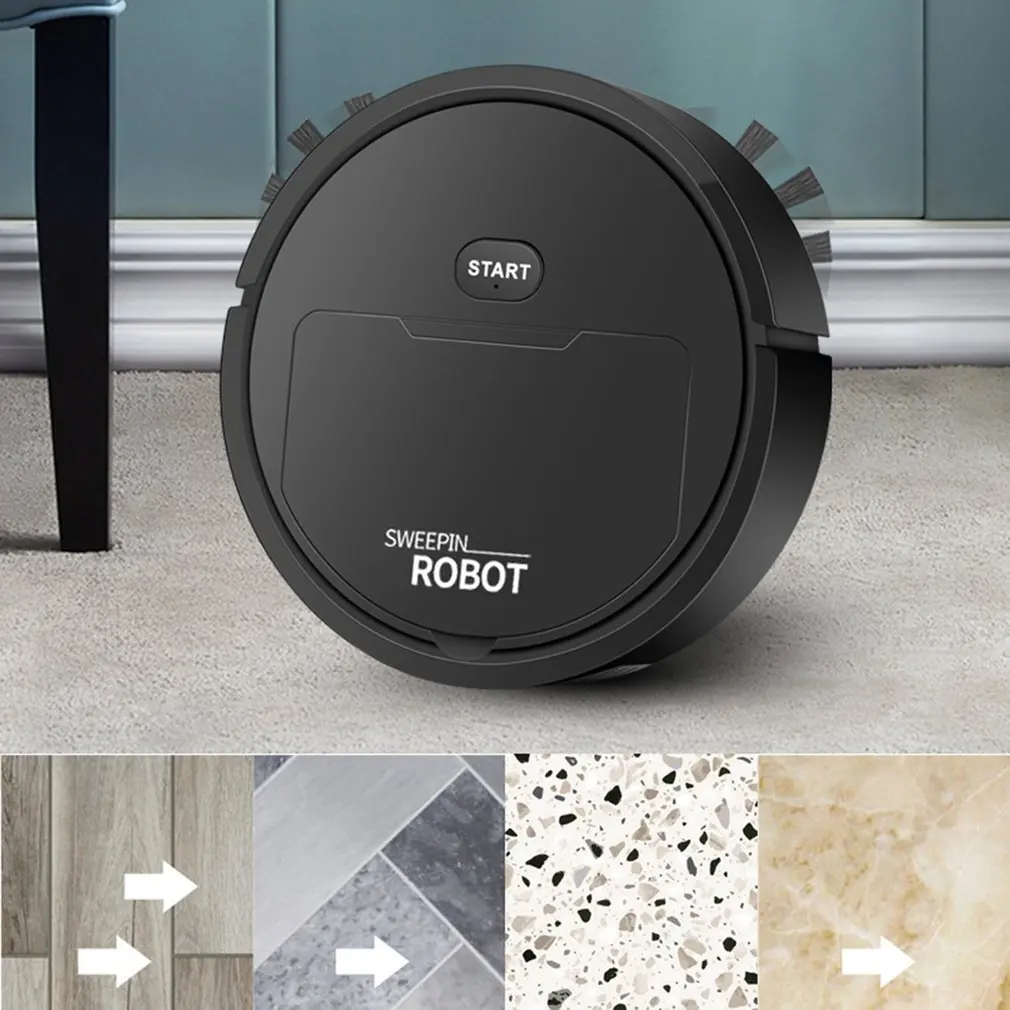 Robot Vacuum Cleaner Sweep And Wet Mopping Floors Smart Sweeping Cleaning Robot Lazy Cleaning Sweeper Robot Household Tool Dust AliExpress
