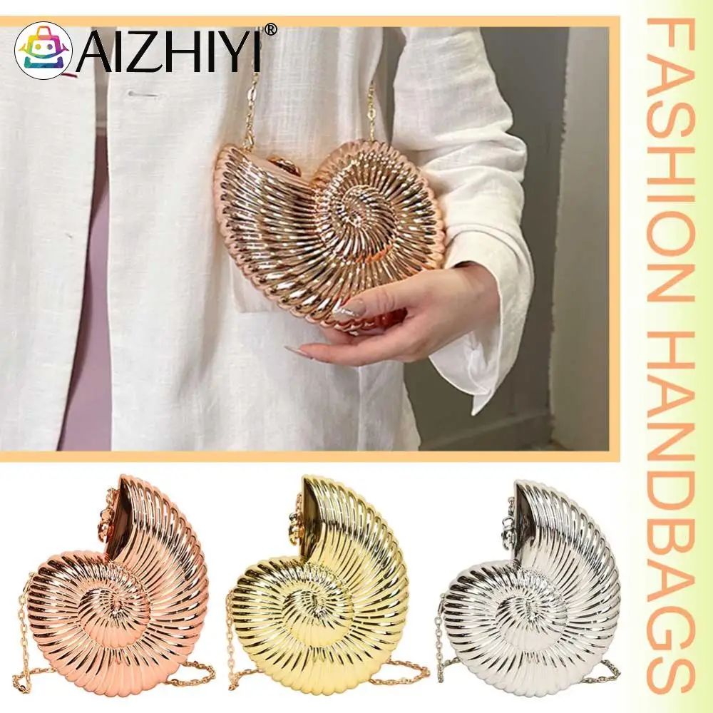 Conch-Shape-Evening-Clutch-Purse-Acrylic-Stylish-Shoulder-Bag-Stylish ...
