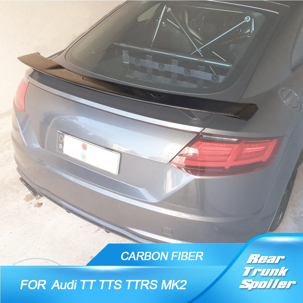 Rear-Trunk-Spoiler-Boot-Lip-Wing-Spoiler-For-Audi-TT-TTS-Sline-TTRS-For ...