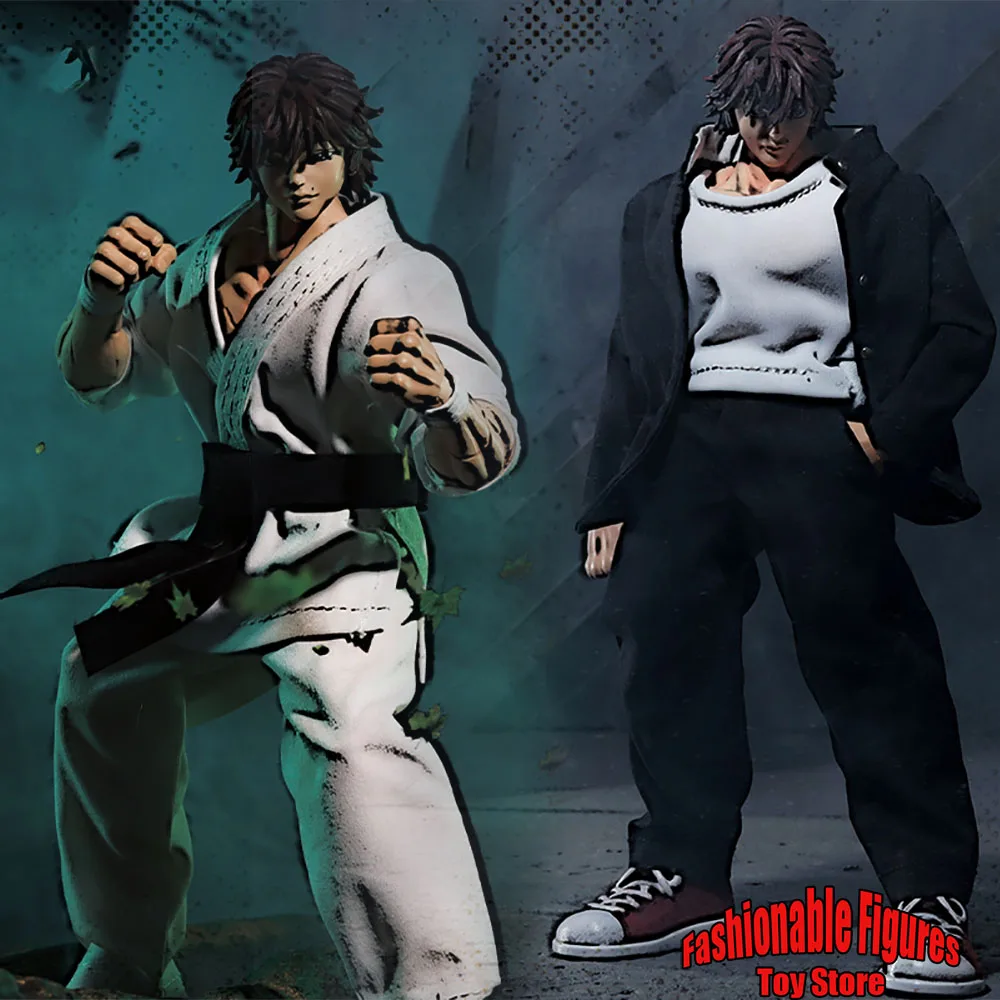 1-12-Hanma-Baki-Men-Soldier-School-Uniform-Karate-Uniform-Coat-Pants ...