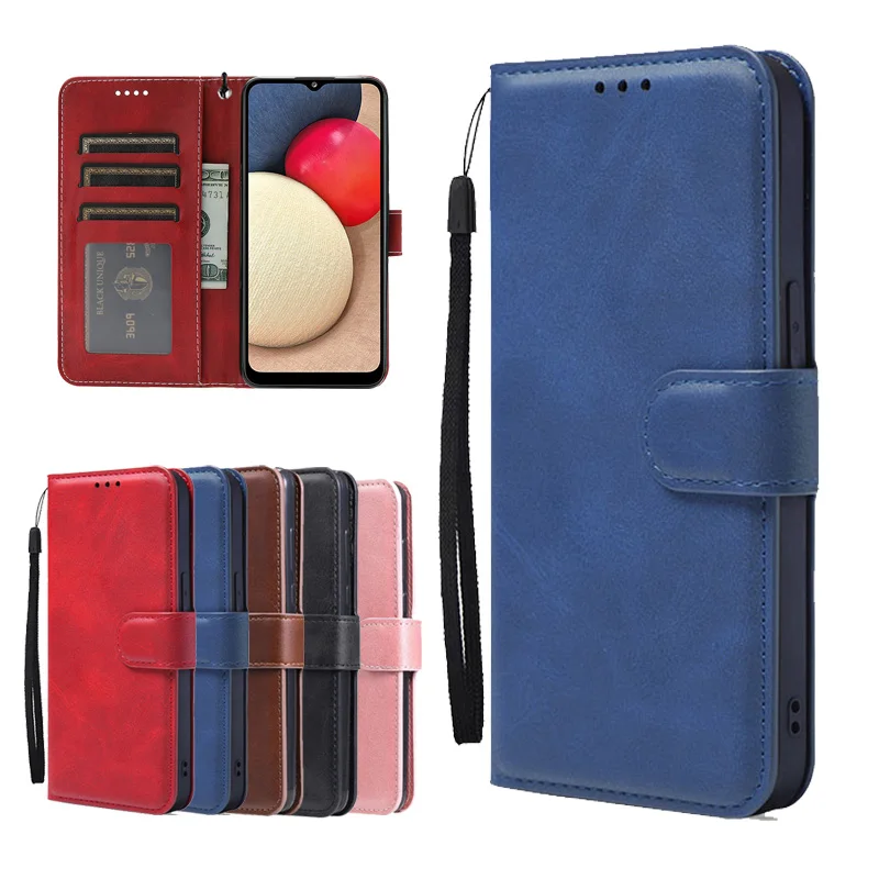 Wallet-Flip-Leather-Phone-Case-For-iTel-S23-A60-A60s-P40-A55-A33-A16 ...