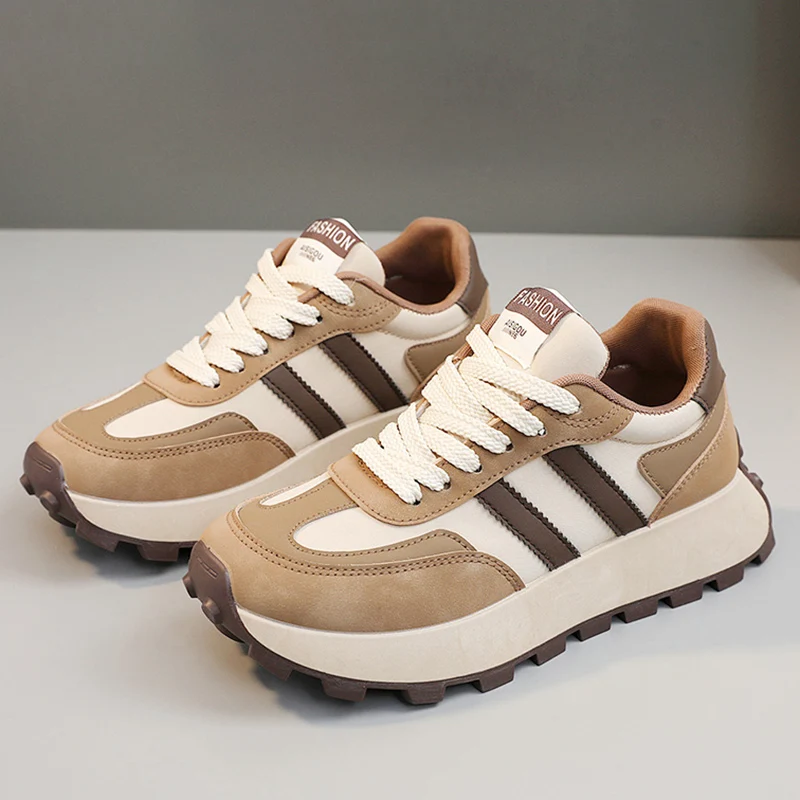 Women-Platform-Sneakers-Casual-Fashion-Sports-Shoes-Lace-Up-Mixed ...