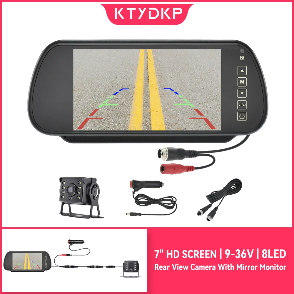 KTYDKP-7-Inch-Car-Rear-View-Camera-with-Mirror-Monitor-Backup-Camera-7 ...