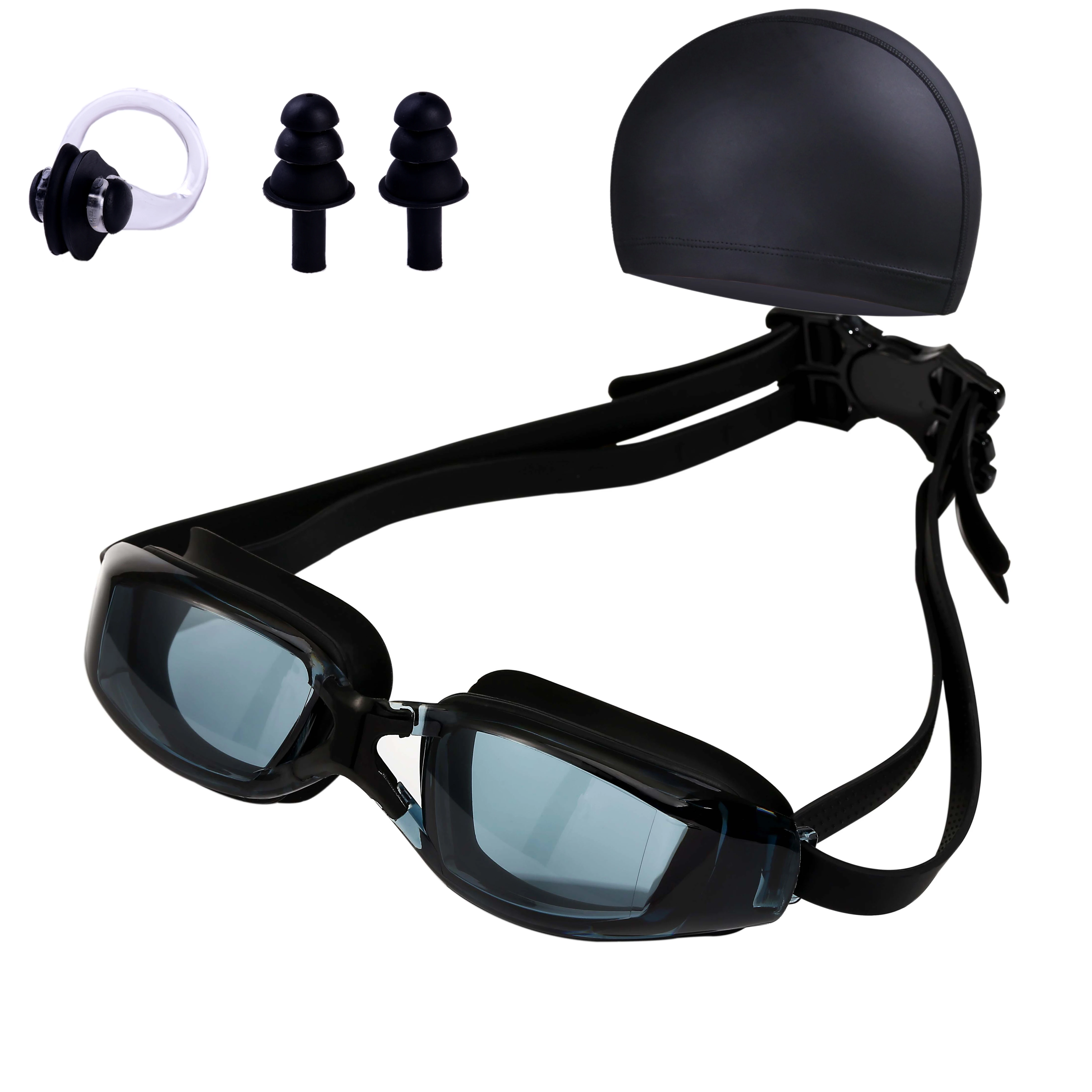 Men and women swimming goggles adult high-definition防雾 waterproof ...