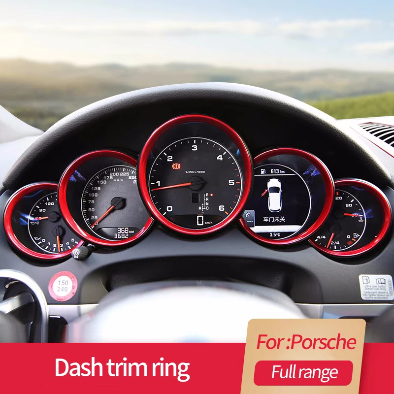 car-dashboard-decorative-ring-For-Porsche-Macan-911-718-Paramera ...
