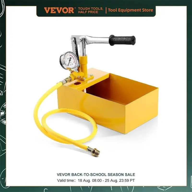 VEVOR-Hydrostatic-Test-Pumb-25-bar-362-PSI-Single-Valve-Hydraulic ...