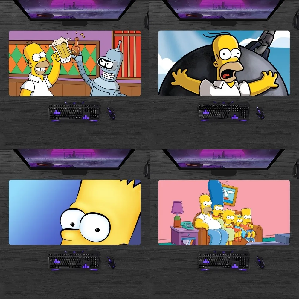 Cartoon-The-S-Simpsons-cute-Mousepad-Computer-Laptop-Gamer-Pad-PC ...