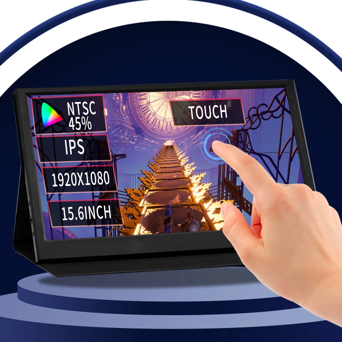15-6inch-touch-panel-portable-monitor-usb-type-c-HDMI-compatible ...