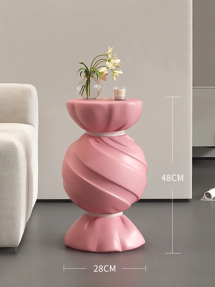 Creative-Candy-Coffee-Table-Sofa-Side-Table-Home-Decorations-Tea-Table-Lovely-Cream-Wind-Living ...