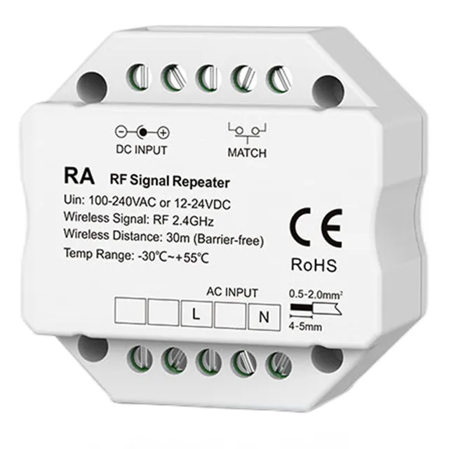 Rf Signal Repeater Ra Kompatibilitása Az 2,4G Távirányítóval, Ac100 ...