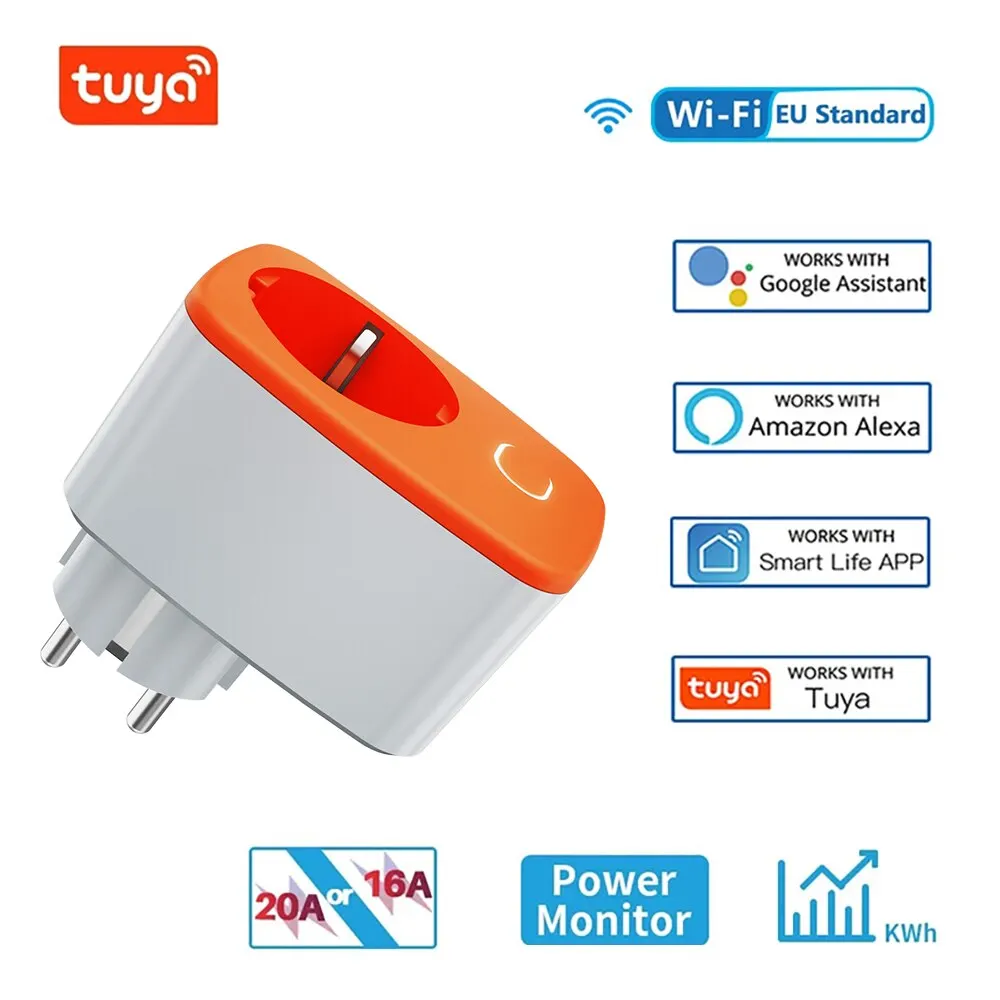 16-20A-Smart-Socket-EU-WIFI-Tuya-Plug-Smart-Home-Voice-Timer-Power ...