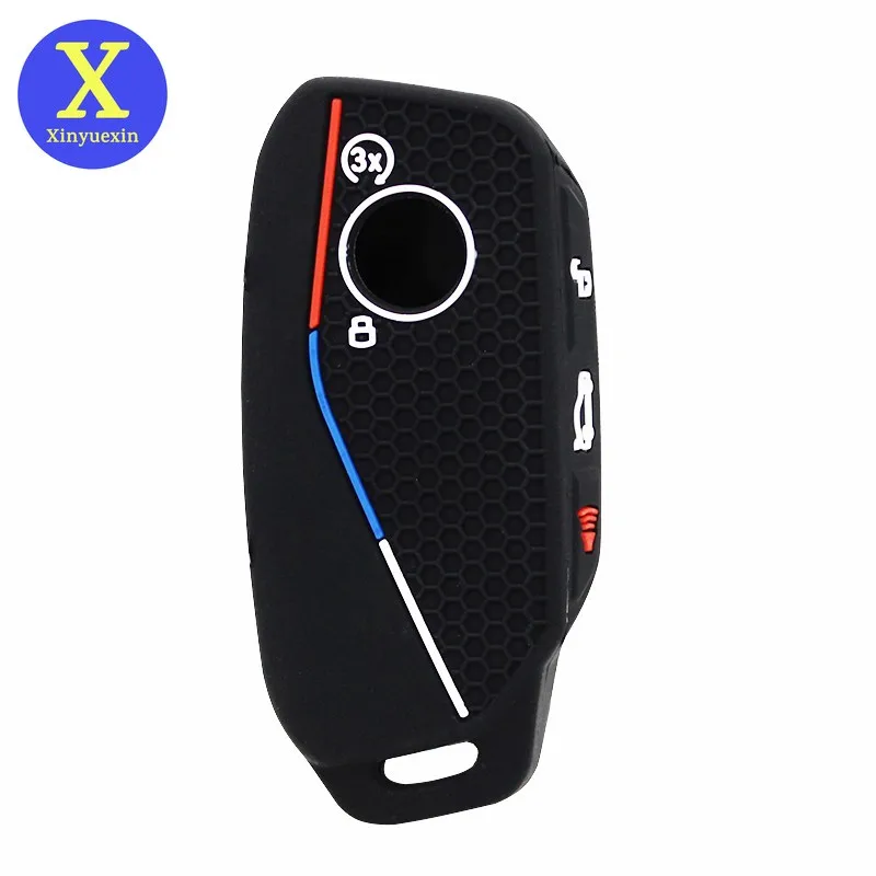 Xinyuexin Key Fob Cover Protector for 2023 2024 BMW Energy 7 I5 I7 X1 ...