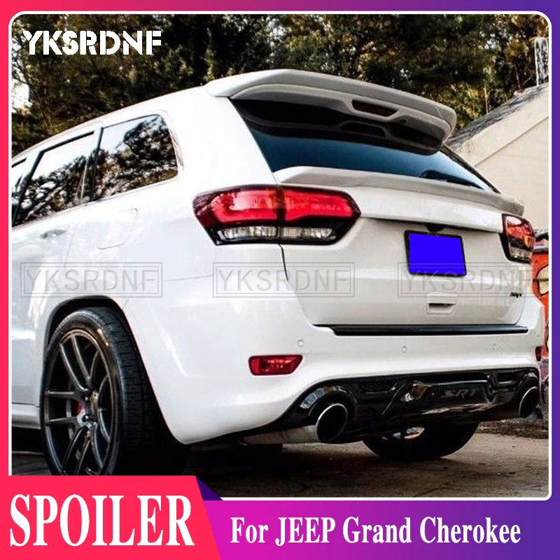 Factory-ABS-Carbon-Fiber-Rear-Roof-Spoiler-And-Mid-Spoiler-For-JEEP ...