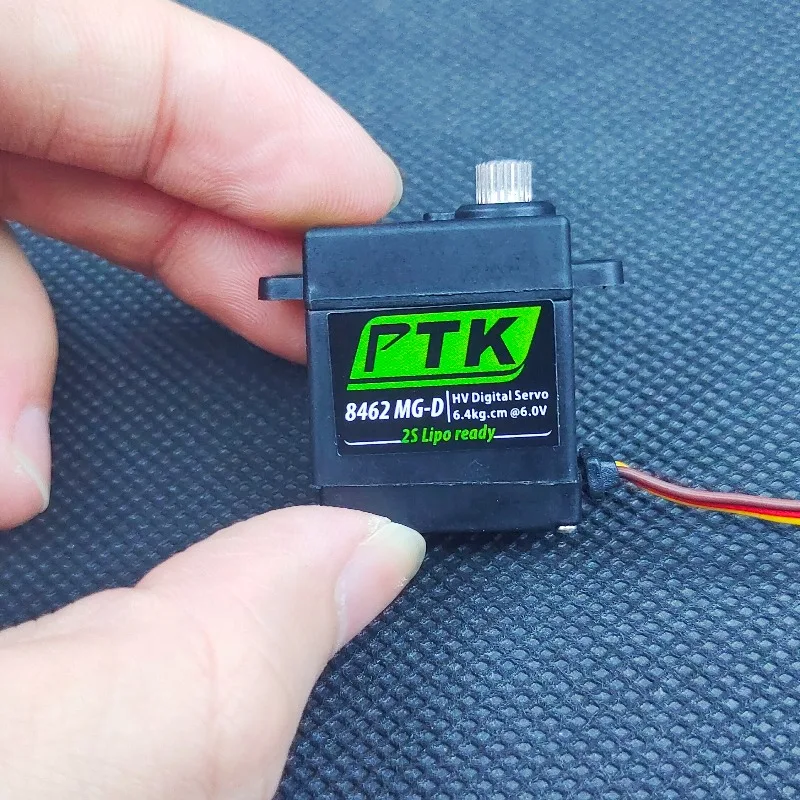 PTK&VOTIK 8462 MG-D Metal gear Digital 9g size servo Fixed wing glider servo Model aircraft ...