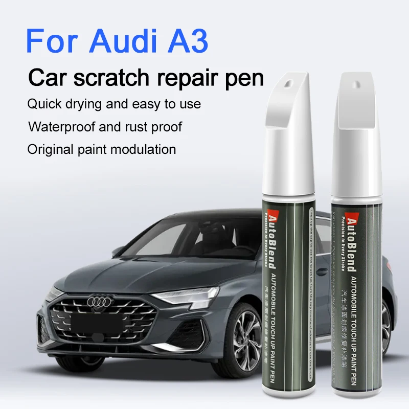 Paint Scratch Repair Pen for Audi A3 with Clear Coat Pen: Restore ...