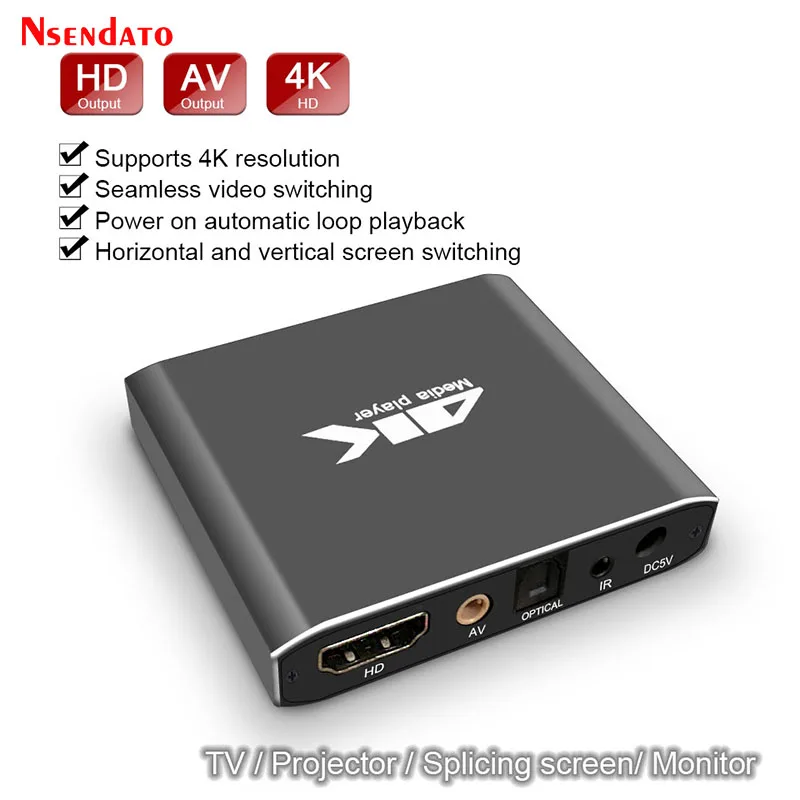 Reproductor-Multimedia-4K-HDD-Full-HD-1080P-USB-reproductor-Multimedia ...