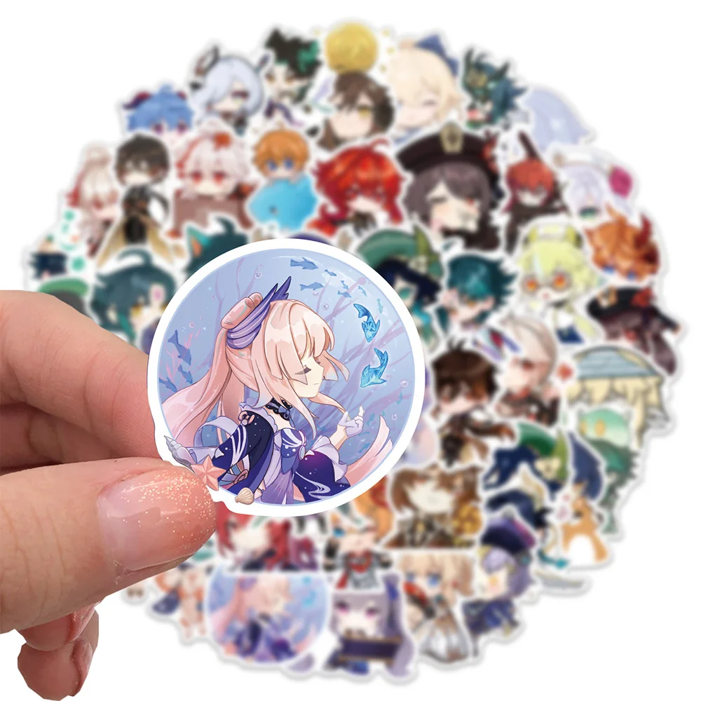 10-30-50PCS-Genshin-Lmpact-Cute-Anime-Game-Sticker-DIY-Phone-Laptop ...