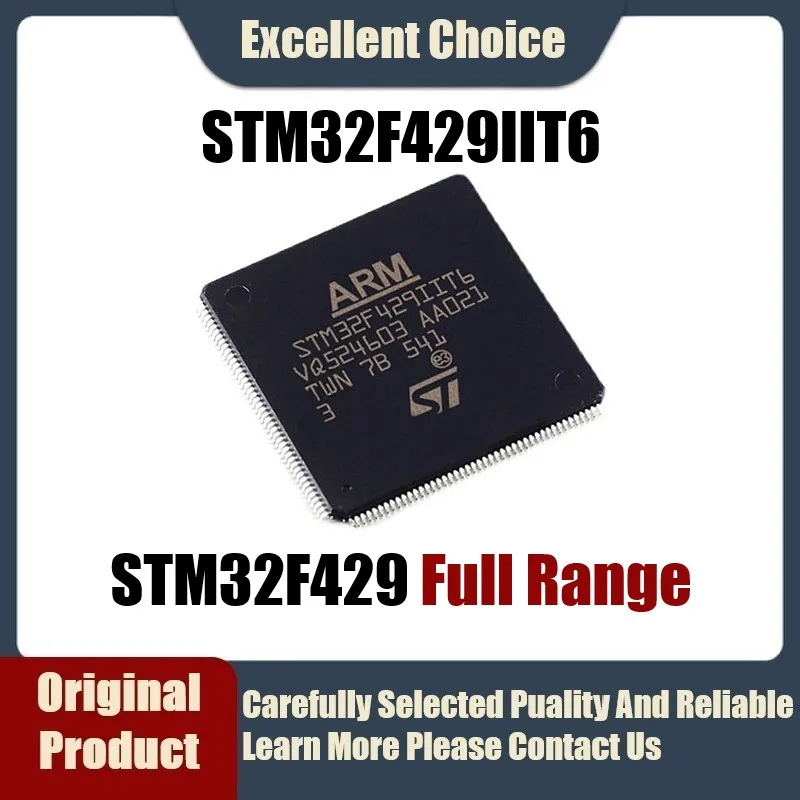 1 5pcs Lot Original Genuine Stm32f429iit6 Stm32f429 Package Lqfp 176