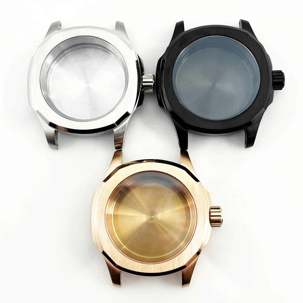 New-39mm-Black-Silver-Rose-Gold-Waterproof-Sapphire-Glass-Solid ...