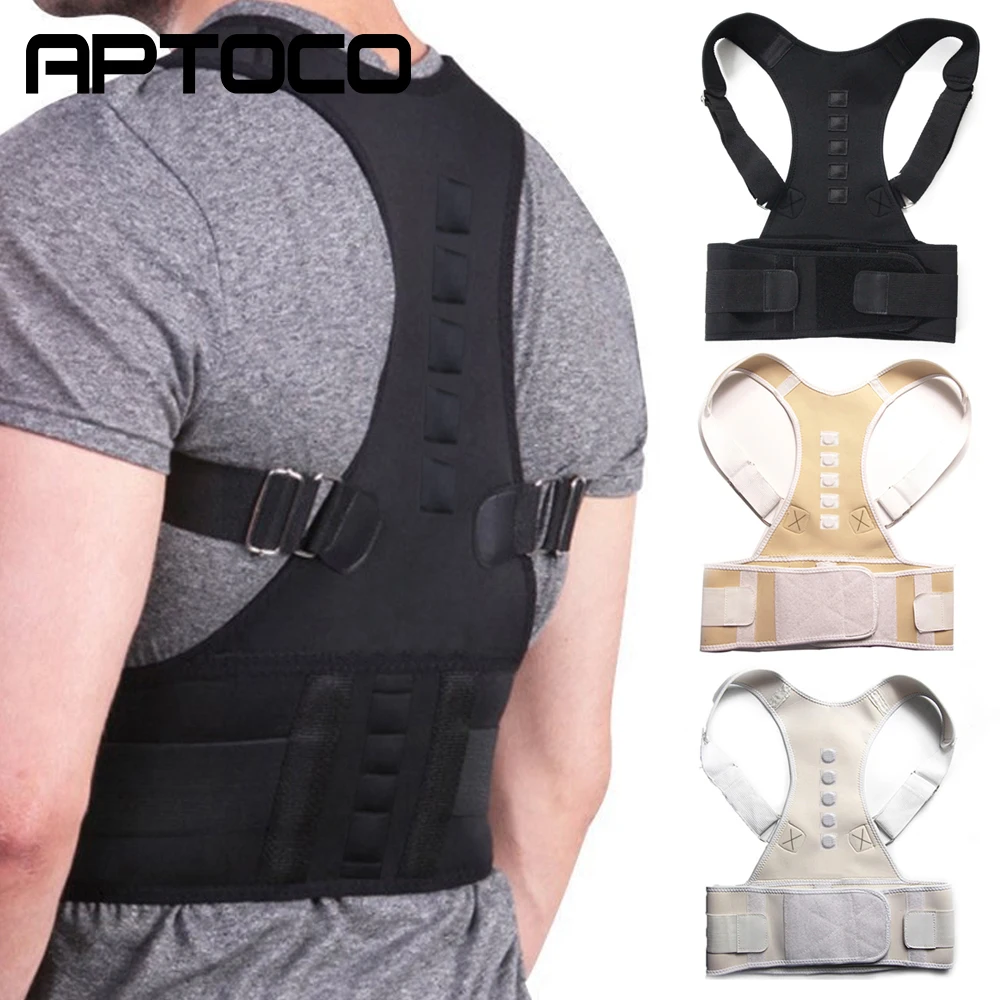 Adjustable-Back-Posture-Corrector-Magnetic-Therapy-Back-Support-Lumbar ...