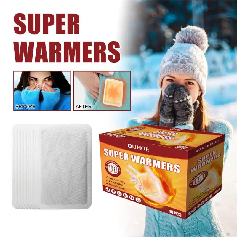 10-20-40PCS-Disposable-Hand-Warmer-Value-Pack-Self-heating-Cold-proof ...