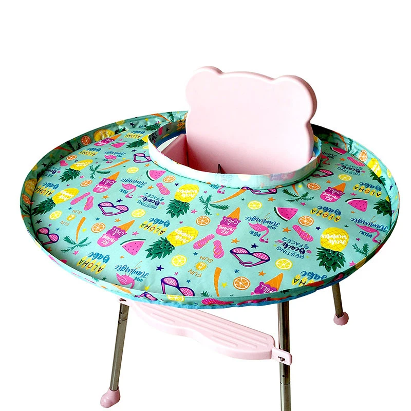 Baby-Eating-Table-Mat-Baby-Feeding-Saucer-High-Chair-Cover-For-kids ...