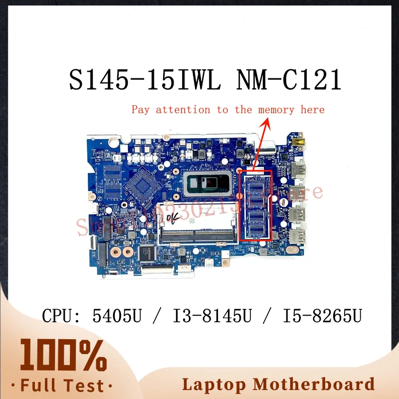 Laptop-Motherboard-For-Lenovo-IdeaPad-S145-15IWL-V15-IWL-NM-C121-With ...