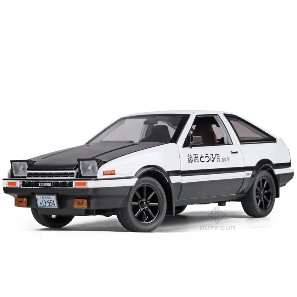 1:20 inicial d toyota trueno ae86 liga diecast modelo de carro esporte carro brinquedos para ...