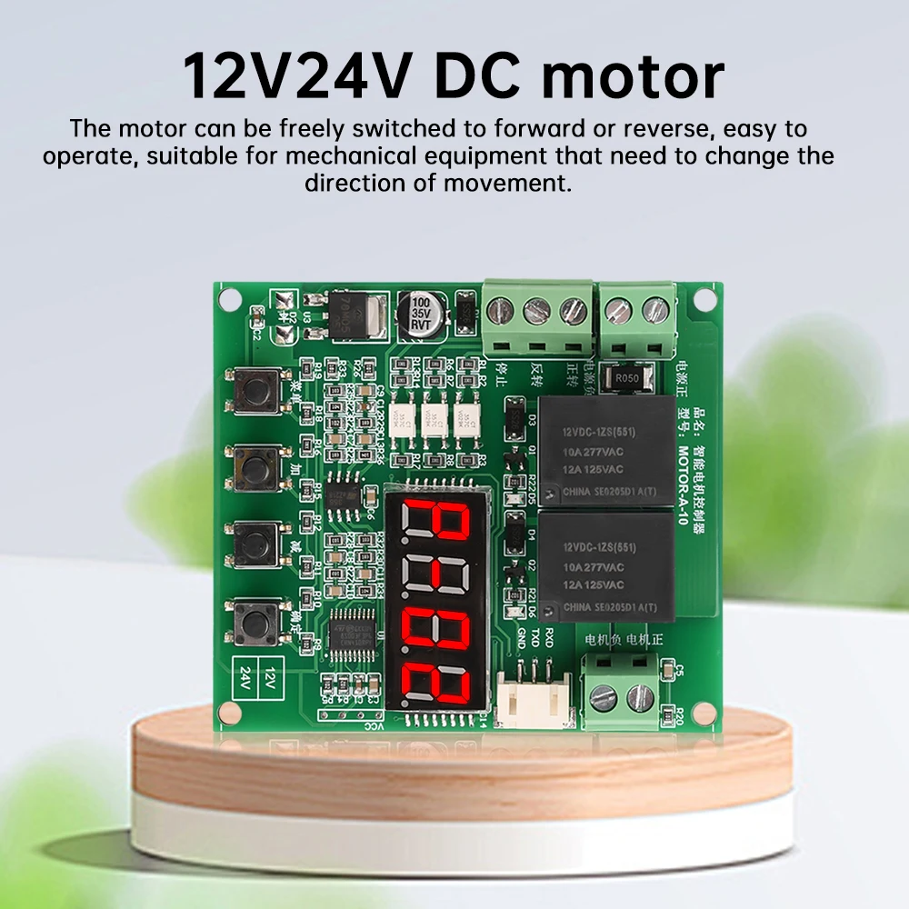 DC-Motor-Forward-Reverse-Controller-Driver-Module-com-Limit-Timing-Overcurrent-Bloqueio-Prote-o ...