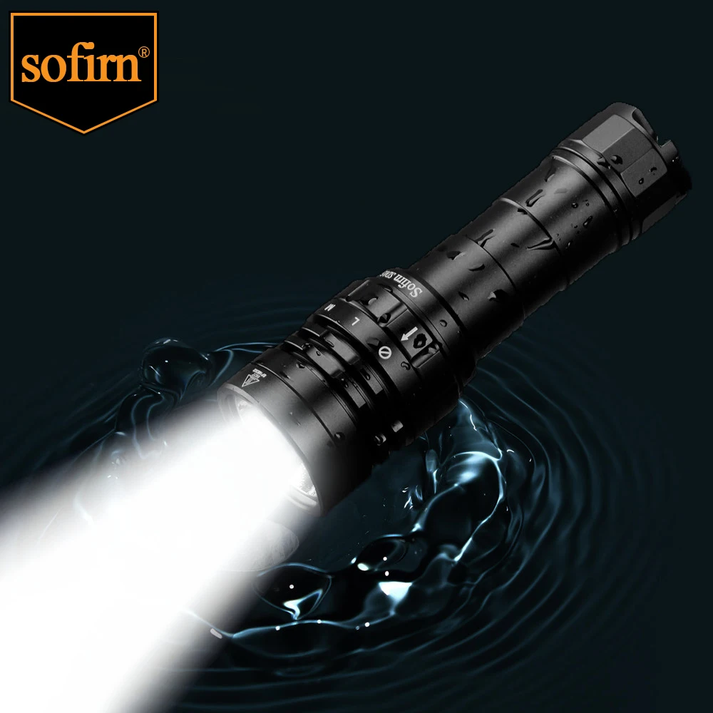 Sofirn SD05 Scuba Diving Flashlight XHP50.2 21700 Lantern 3000lm IPX8 ...