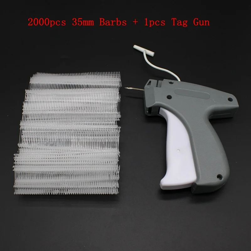 2000pcs-35mm-Barbs-1pcs-Tag-Gun-New-Arrival-Garment-Price-Label-Tag-Gun ...