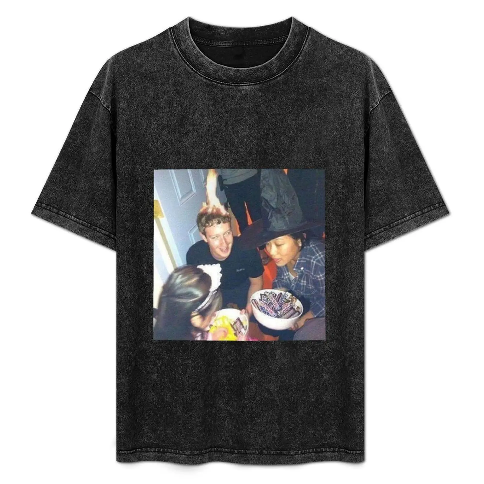 The-Zucc-gets-his-head-of-fire-T-Shirt-Short-sleeve-tee-graphic-shirts ...
