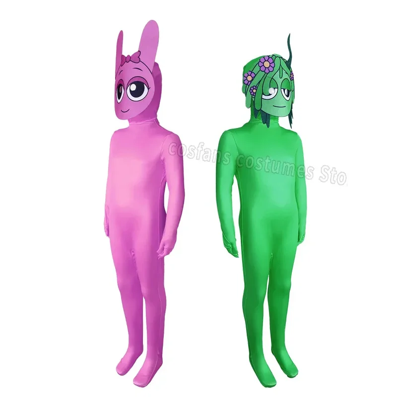 Cute Rhythm Box Sprunki Cosplay Costume Aminal Sprunki Wenda Oren Raddy ...