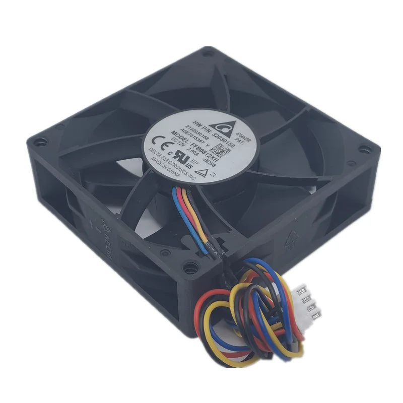 original for Delta 4-wire PWM server chassis fan FFB0812XH 12V 2.0A ...